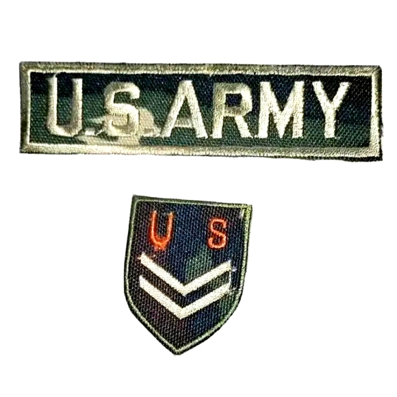 Unbranded | Other | New 2pcs Us Army Us Army Logo Embroidered Sewon ...
